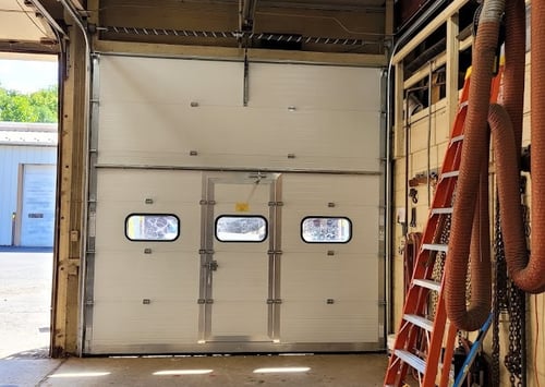 Commercial Garage Doors with A Man Door in Central Jersey